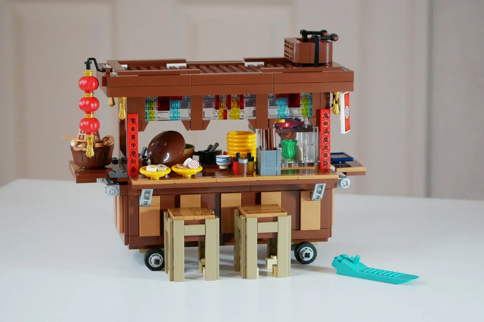 Saigon’s Noodle Wooden Street Cart | LEGO® Ideas
