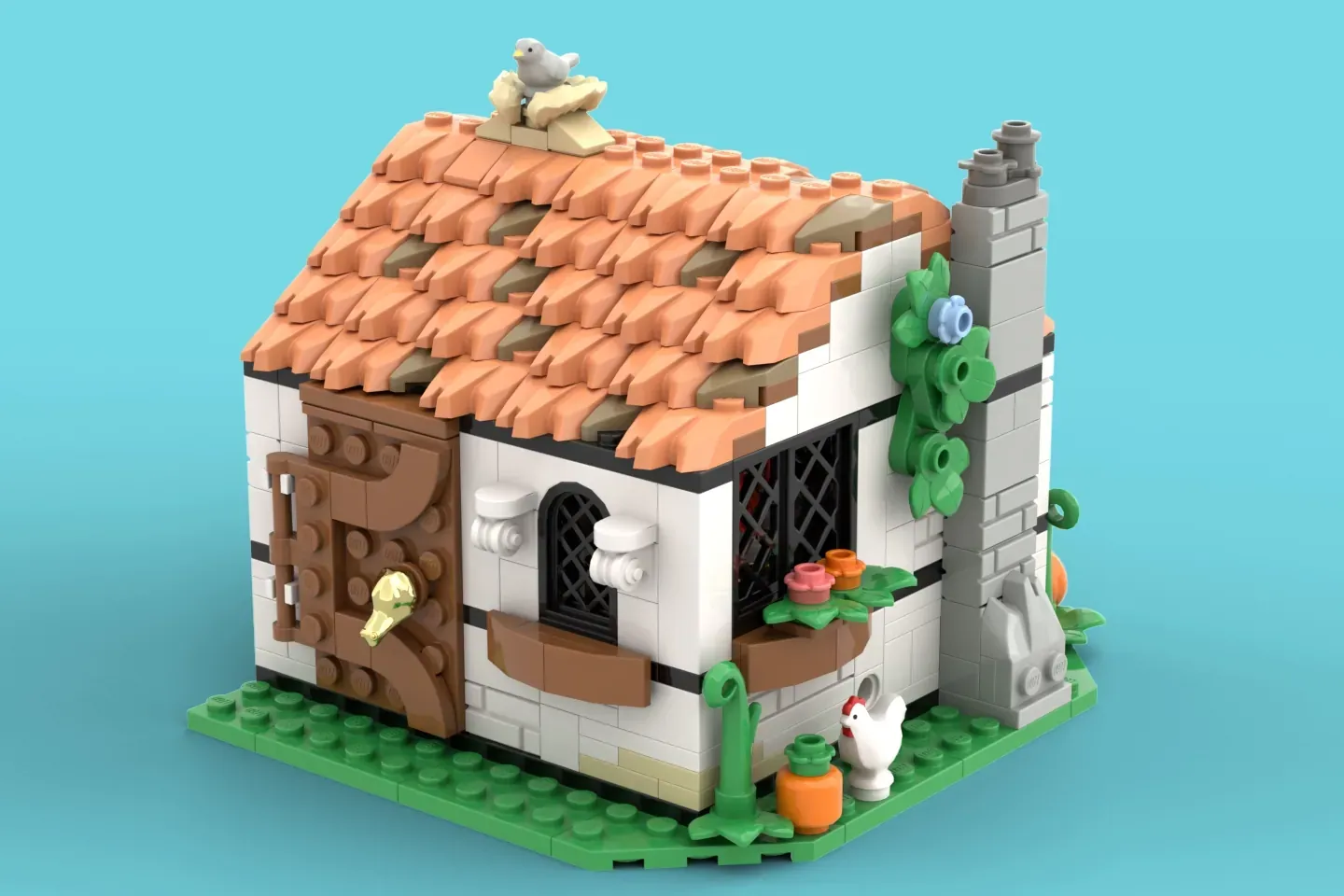 Lion Knights' Castle Extension - The Cottage | LEGO® Ideas