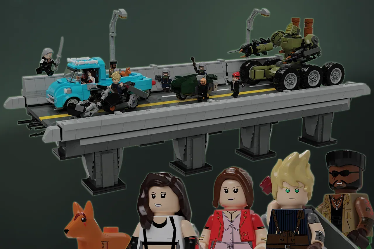 Final Fantasy VII: Midgar Expressway Chase | LEGO® Ideas