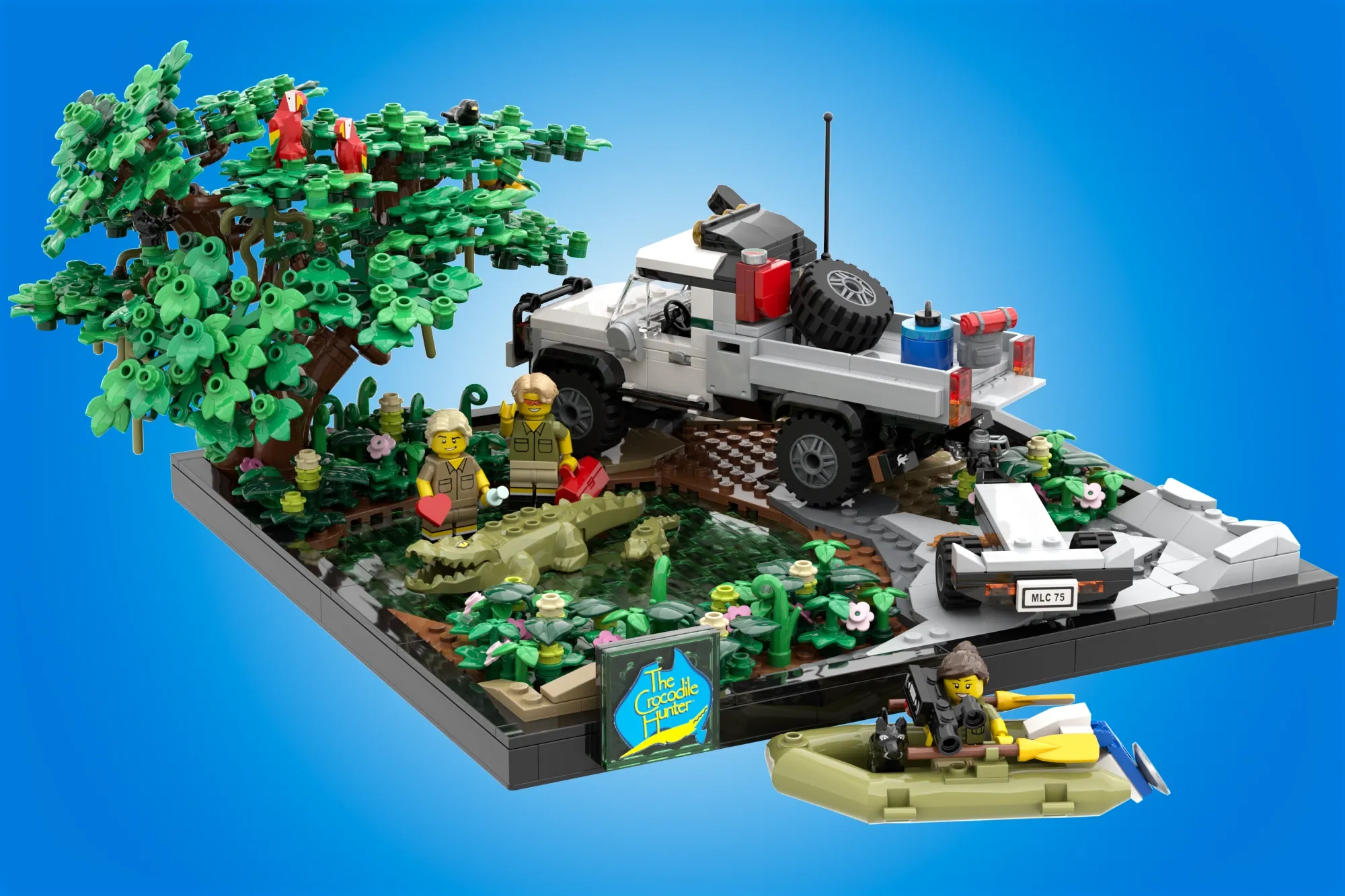 Steve Irwin, the Crocodile Hunter | LEGO® Ideas