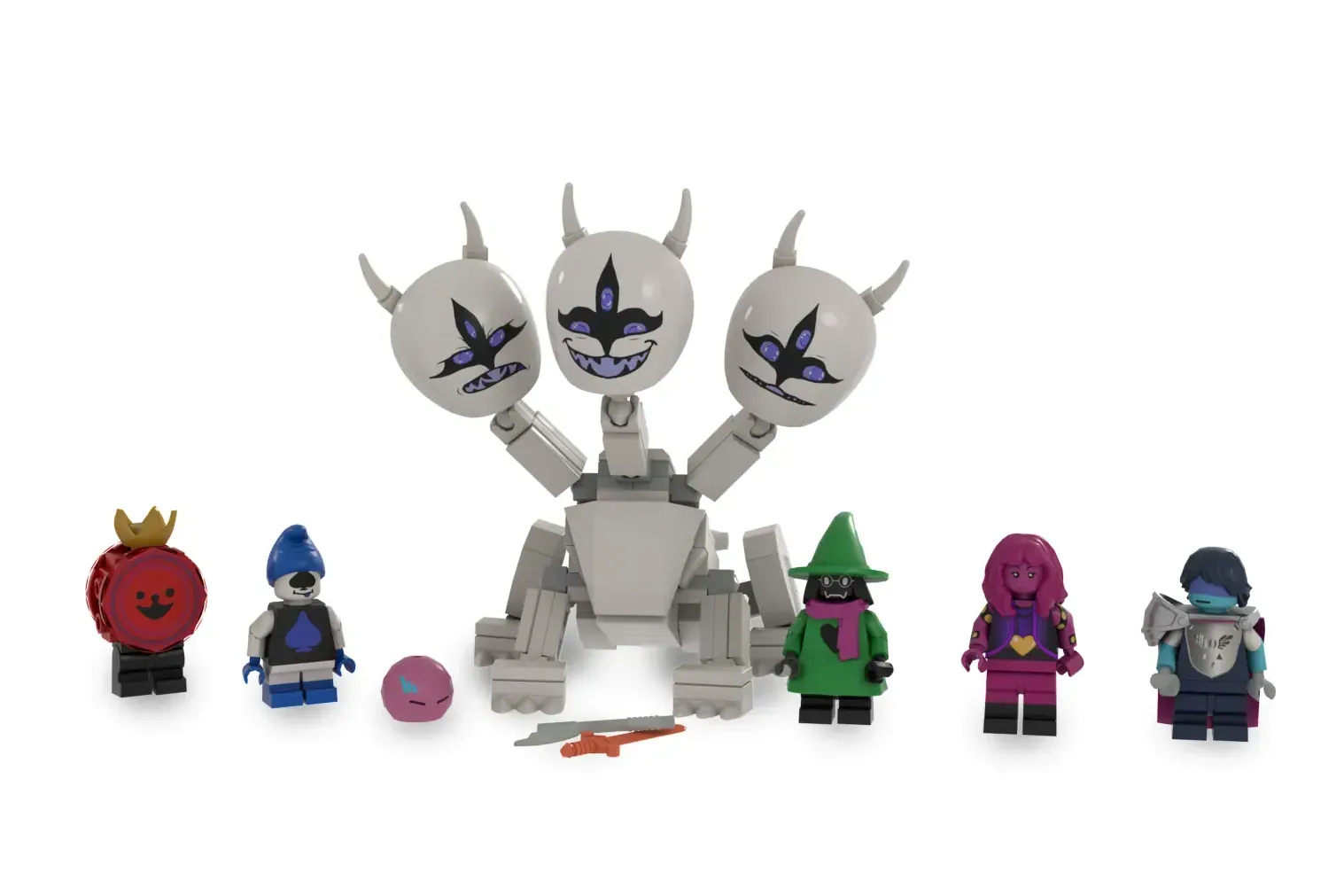 Deltarune - The Field of Hopes&Dreams + Scarlet Forest | LEGO® Ideas