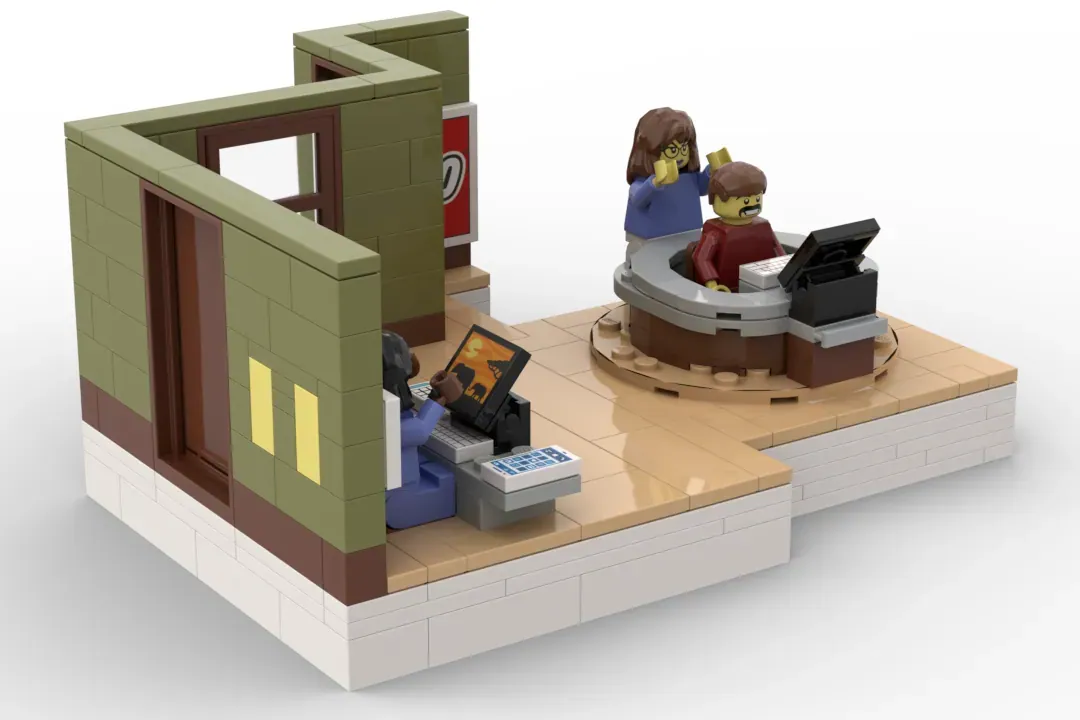 Parks and Recreation Rons Desk | LEGO® Ideas