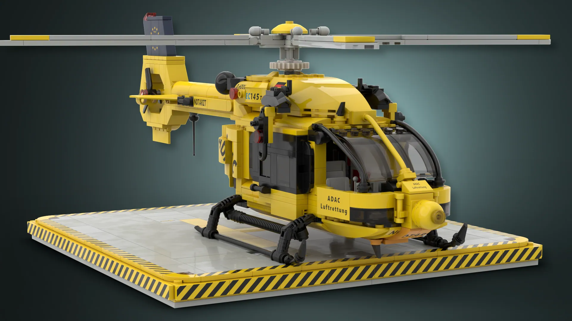 Airbus EC-145 T2 ADAC Edition. | LEGO® Ideas