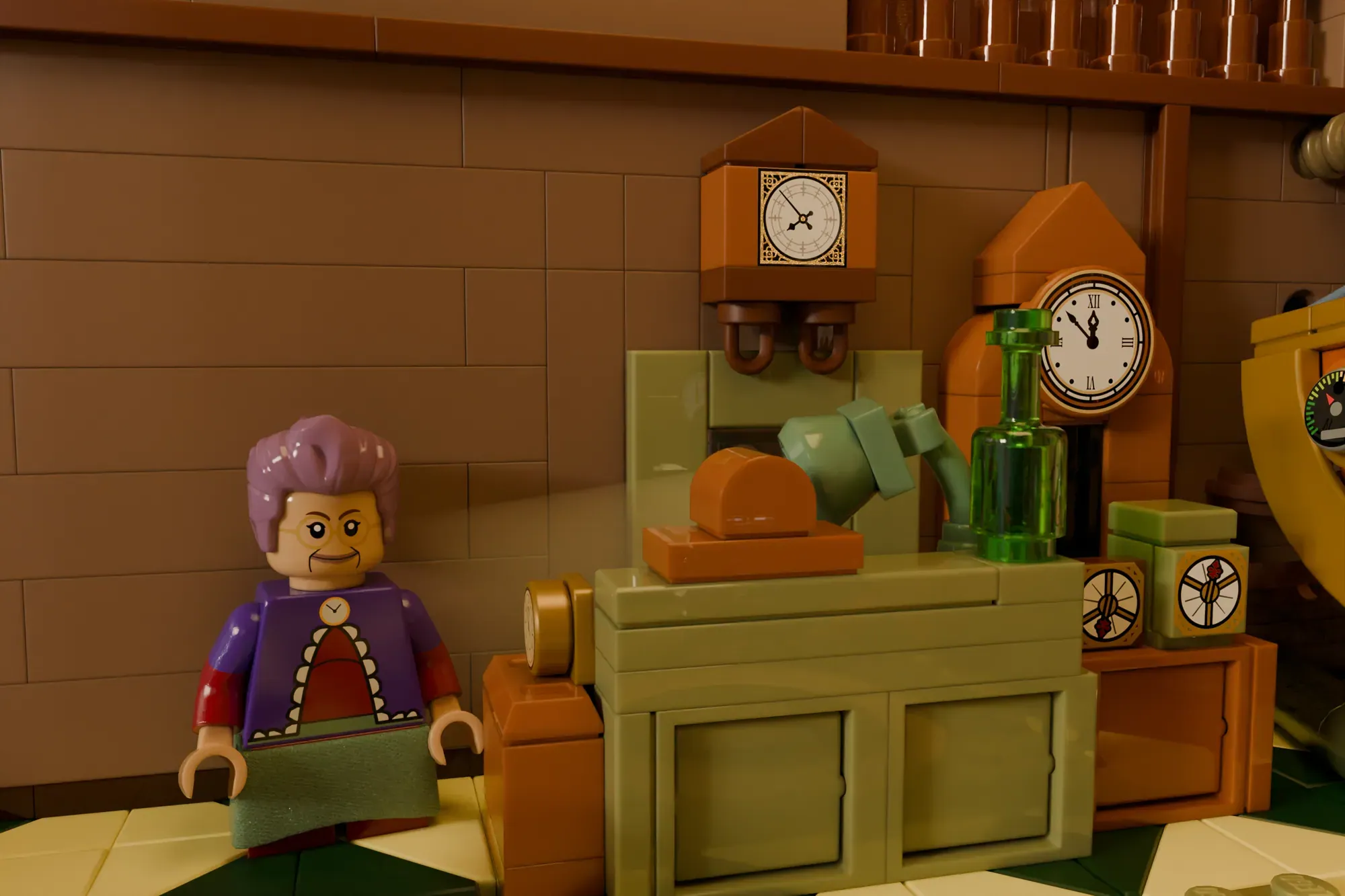 Professor Layton and the Lost Future - The Clock Shop | LEGO® Ideas