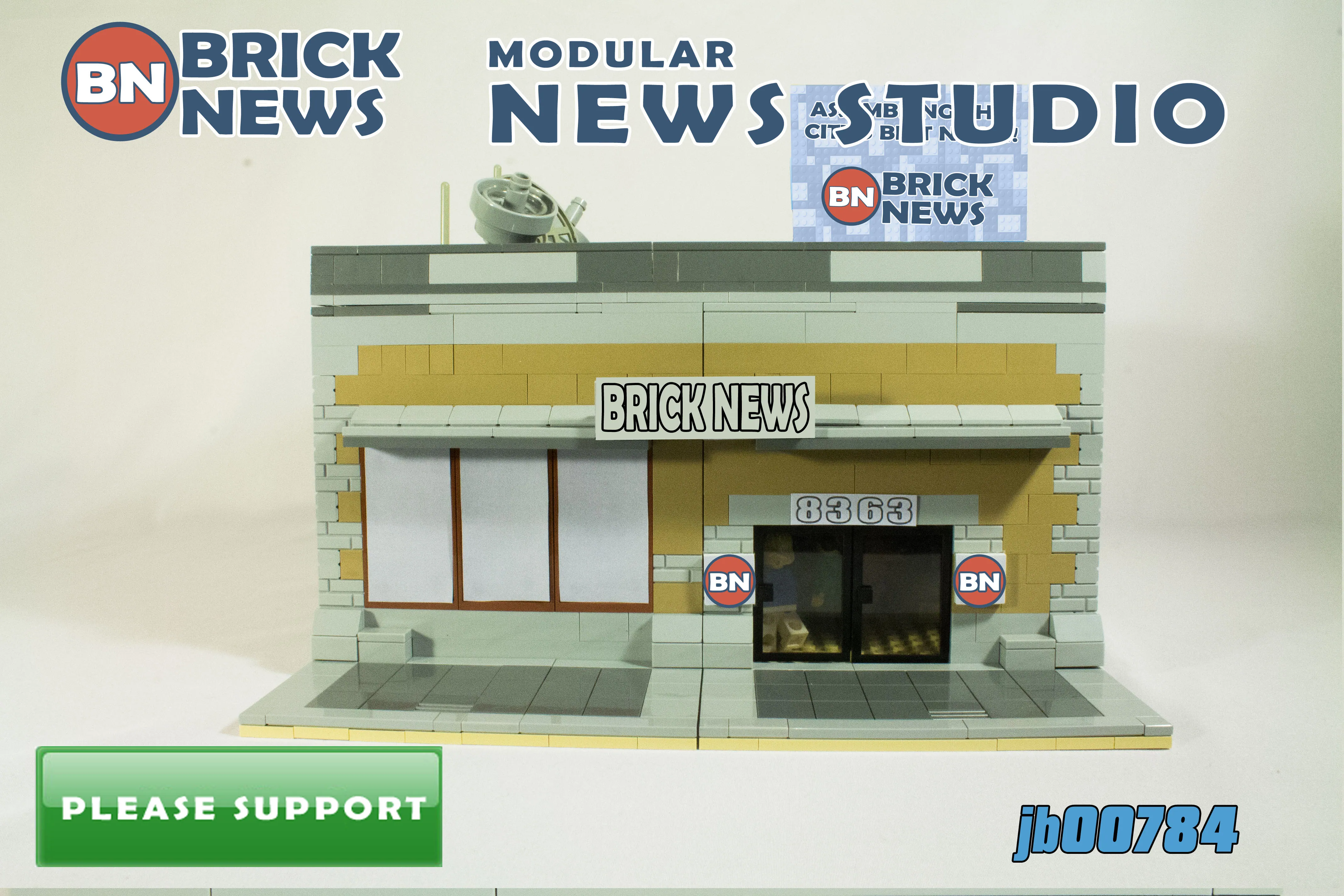 Brick News: Modular News Studio | LEGO® Ideas