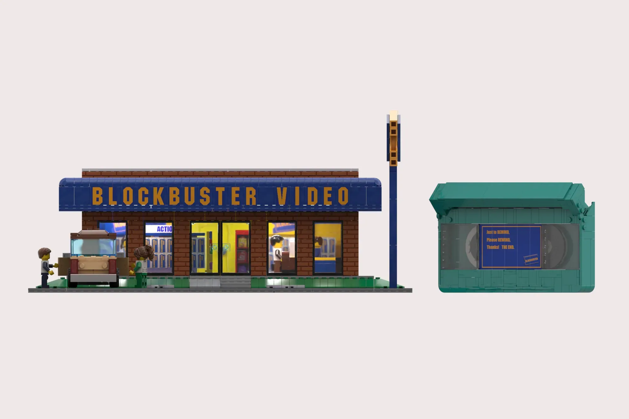 Blockbuster Video Rental Store | LEGO® Ideas