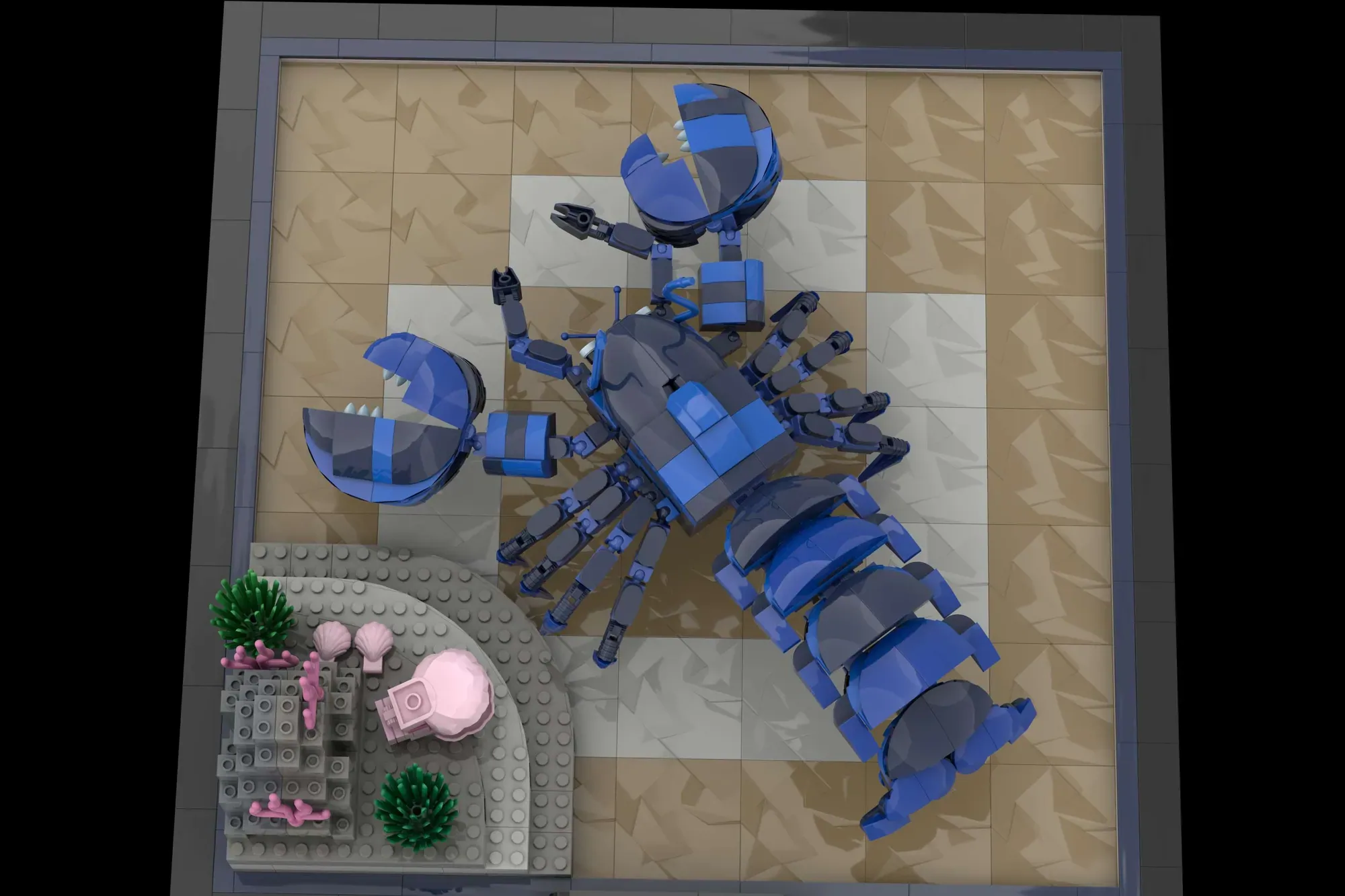 Cutie, the Blue Lobster | LEGO® Ideas