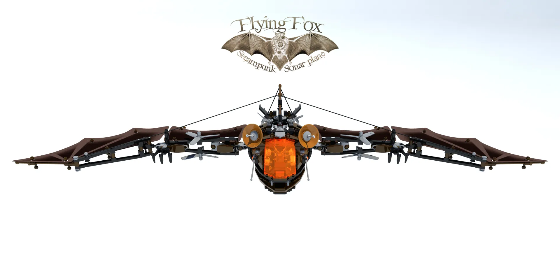 Flying Fox Steampunk Bat | LEGO® Ideas