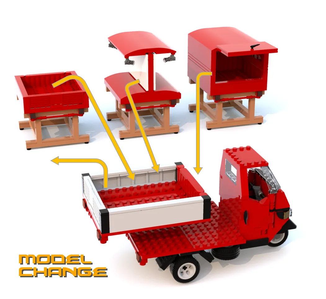 PIAGGIO Ape 50 | LEGO® Ideas