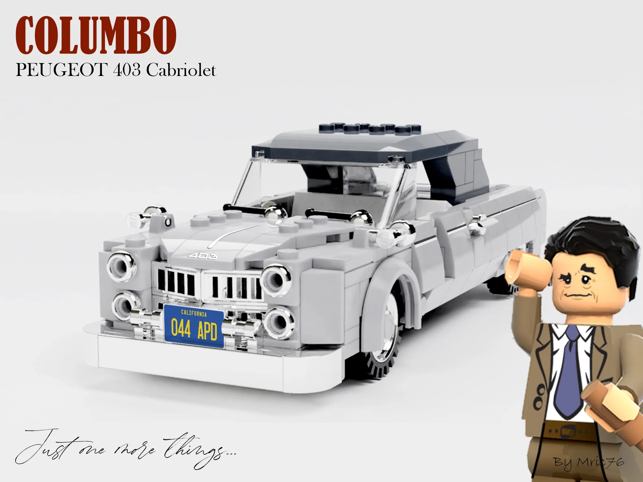 Columbo - 403 Peugeot Cabriolet | LEGO® Ideas