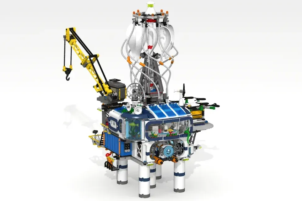 Offshore Wind Platform | LEGO® Ideas