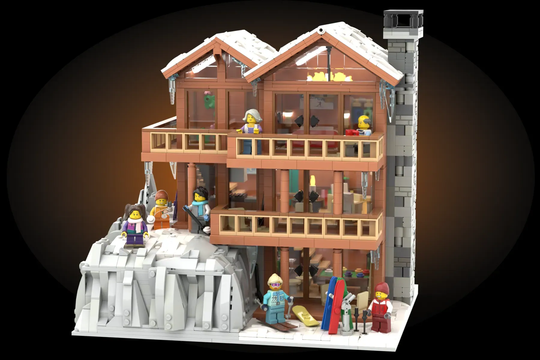 Ski Chalet | LEGO® Ideas
