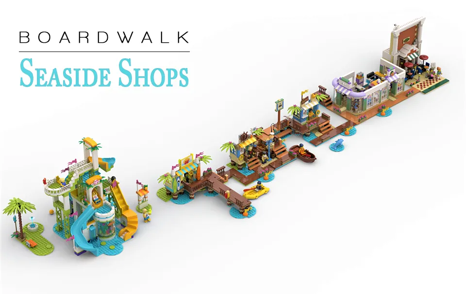 Boardwalk Seaside Studio | LEGO® Ideas