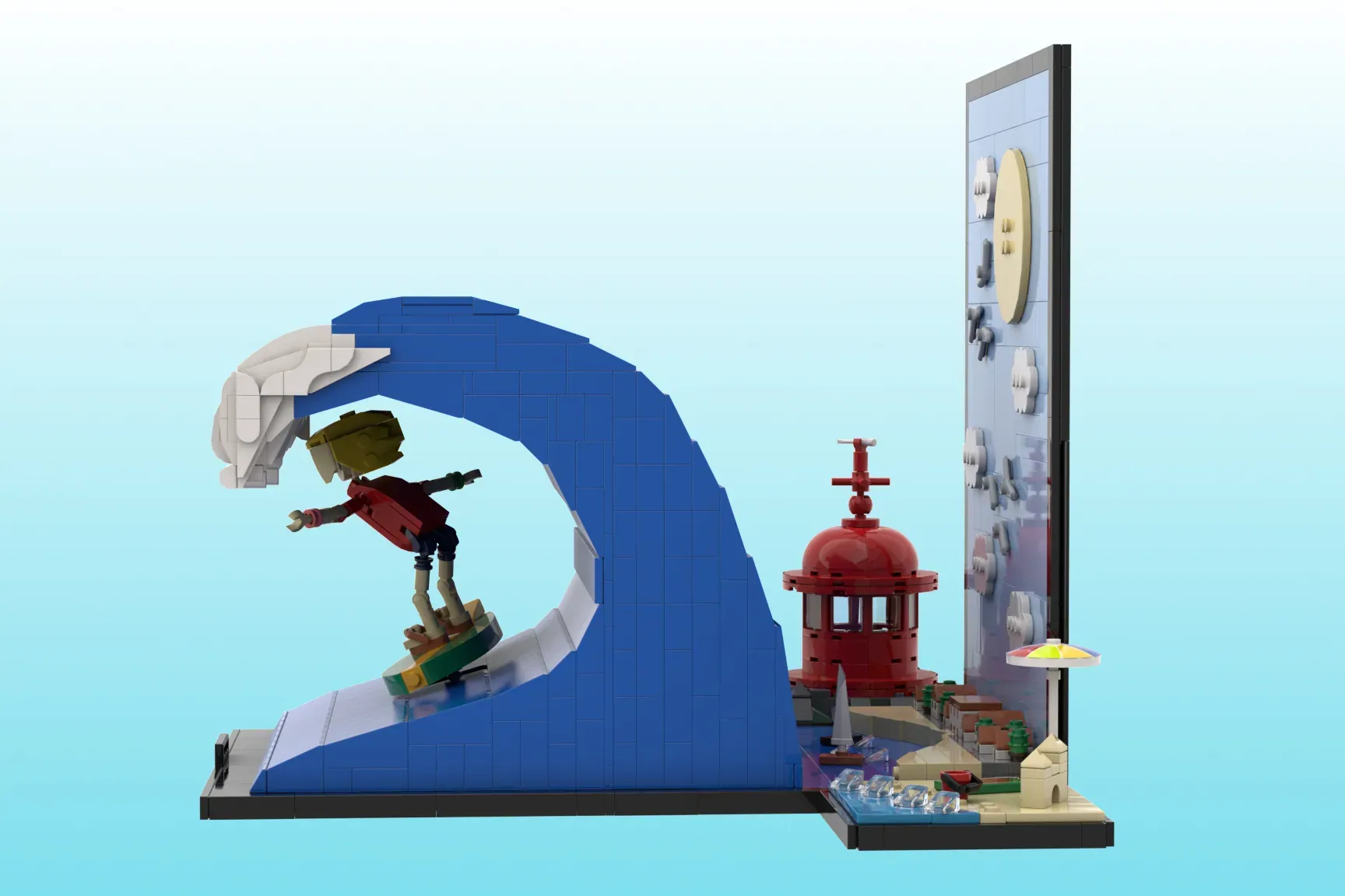 Nazaré - The Surfing Capital | LEGO® Ideas