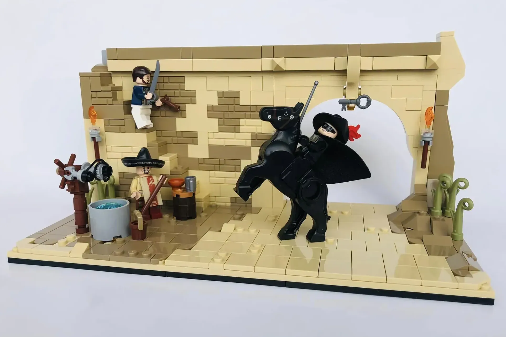 Zorro & the Key to the Villa | LEGO® Ideas