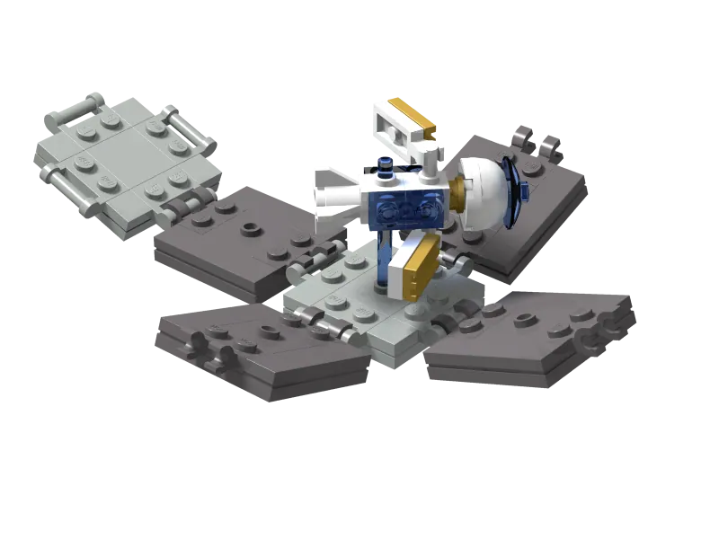 Satellite in a Space Cube | LEGO® Ideas