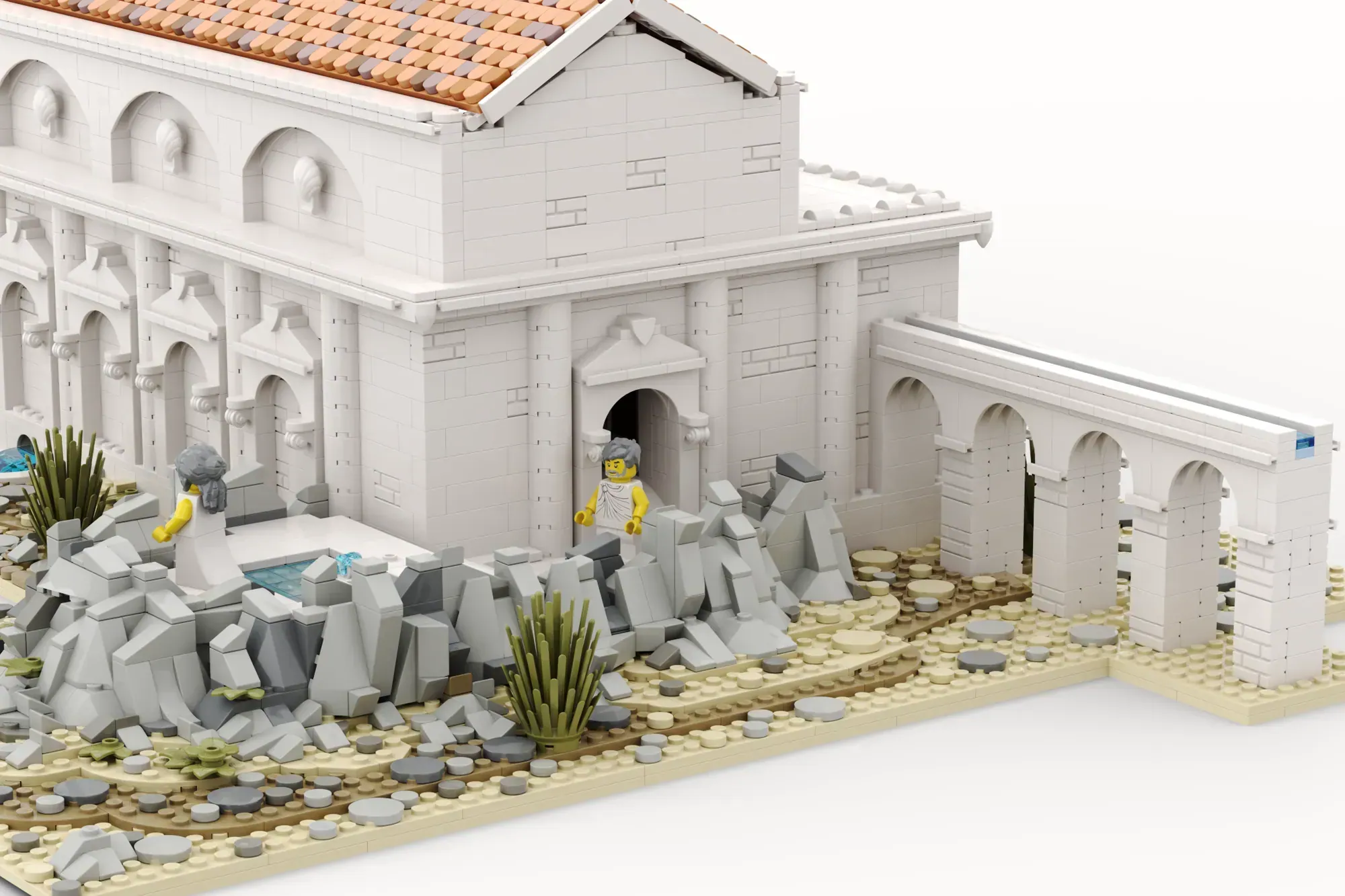 Roman Thermae (Roman Bath) | LEGO® Ideas