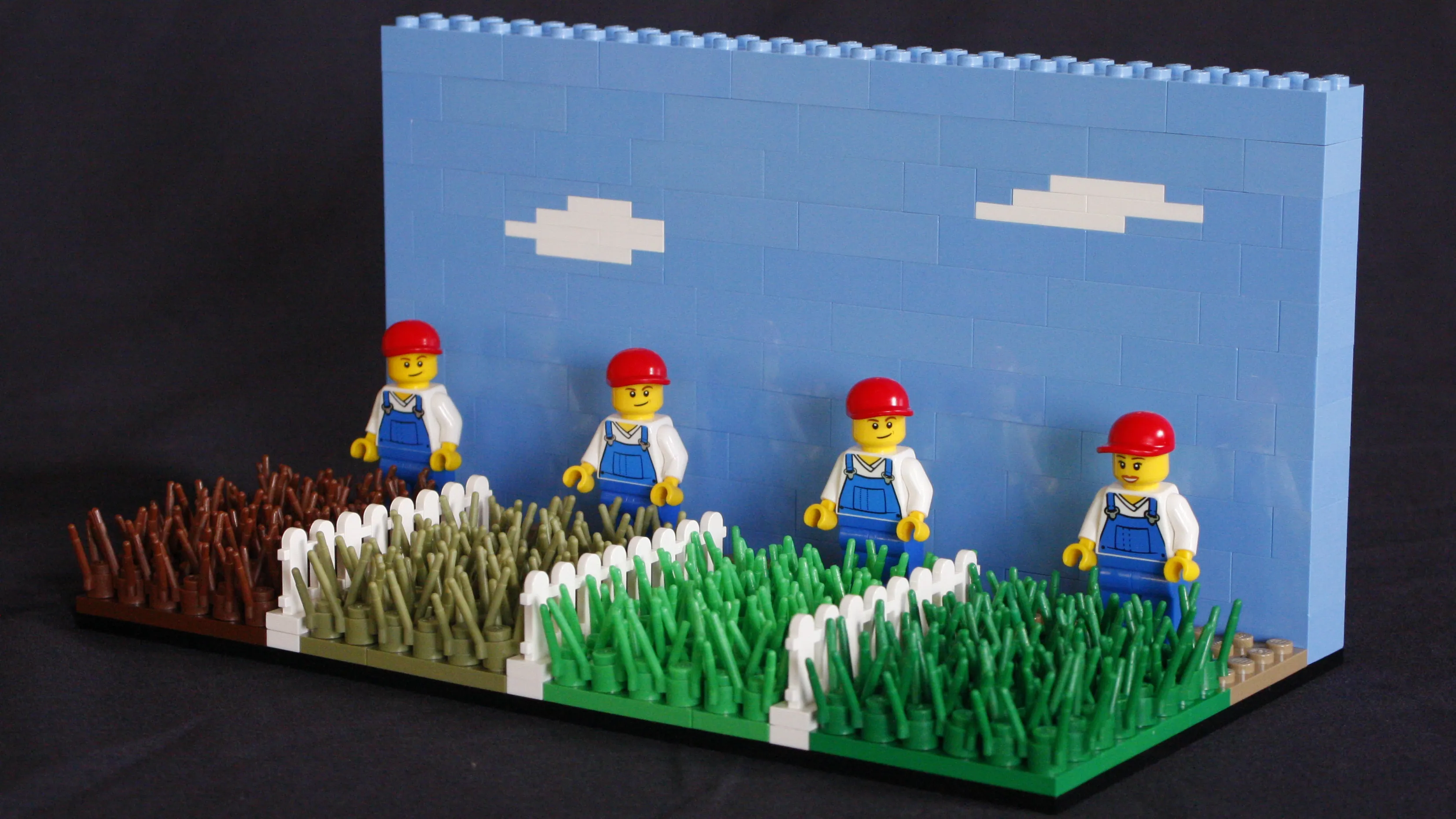 Minifigure: The Grass Is Always Greener On The Other Side Of The Fence ...