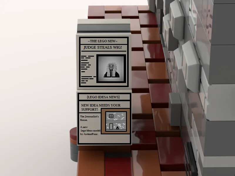 The Journalist's House. | LEGO® Ideas