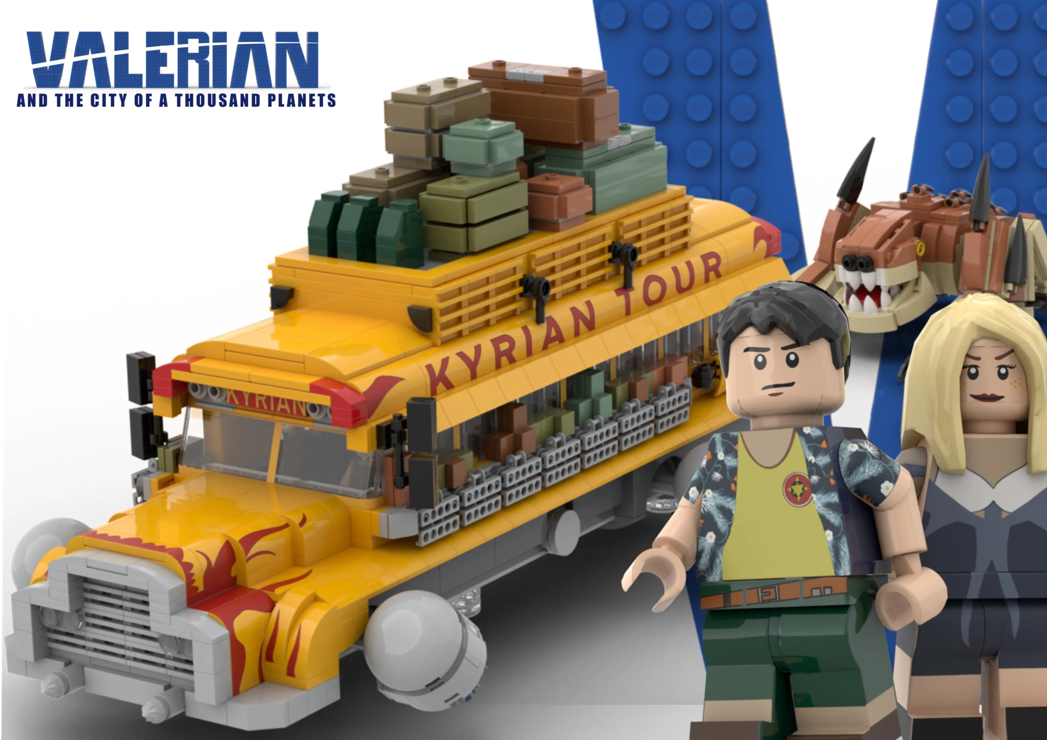 Skybus from Valerian and the City of a Thousand Planets | LEGO® Ideas