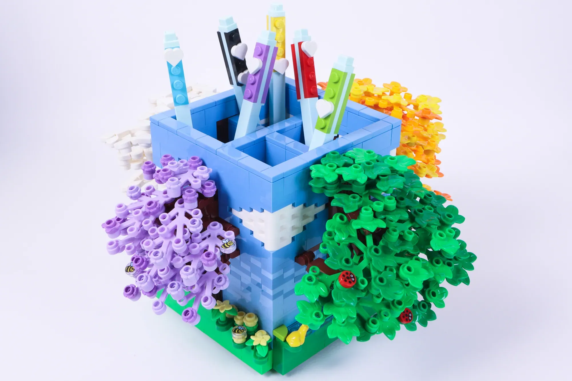 Four Seasons Pen Holder | LEGO® Ideas