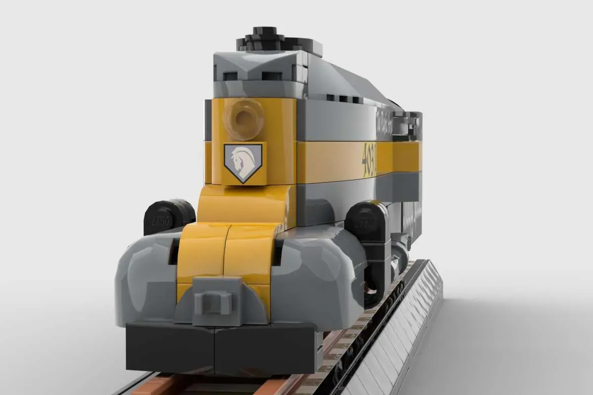 Midi Scale Streamline Steam Locomotive Display | LEGO® Ideas