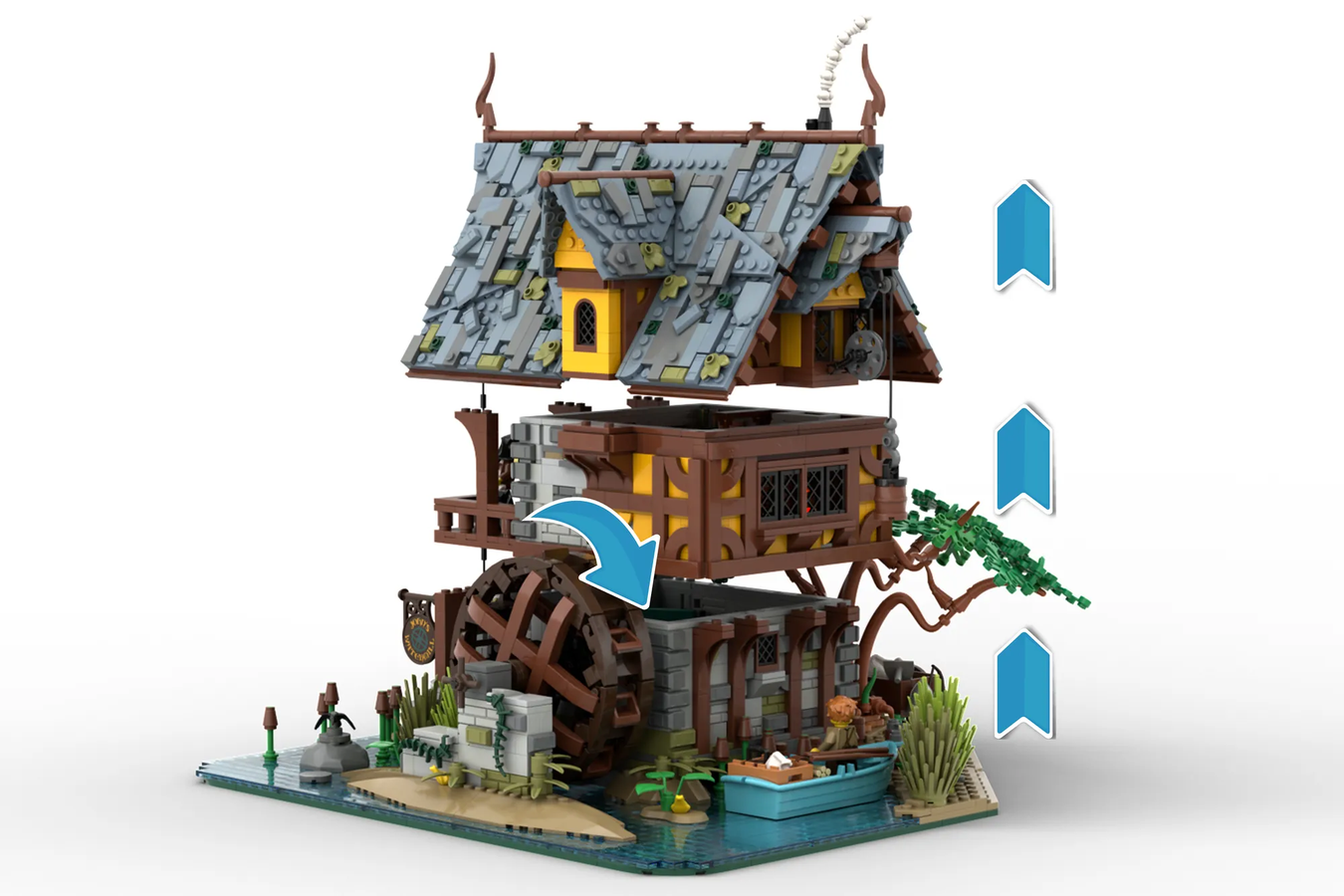 10K CLUB INTERVIEW: John's Medieval Watermill by Maria Kalaoglou | LEGO ...