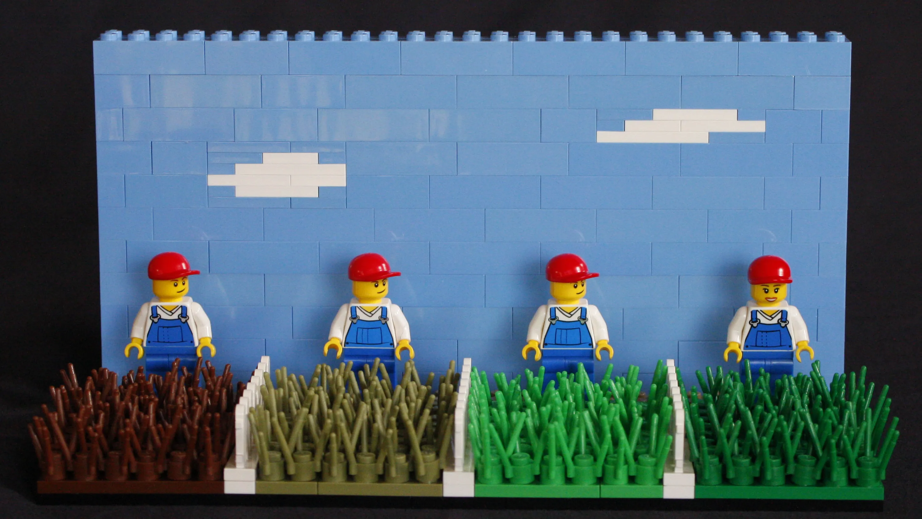 Minifigure: The Grass Is Always Greener On The Other Side Of The Fence ...