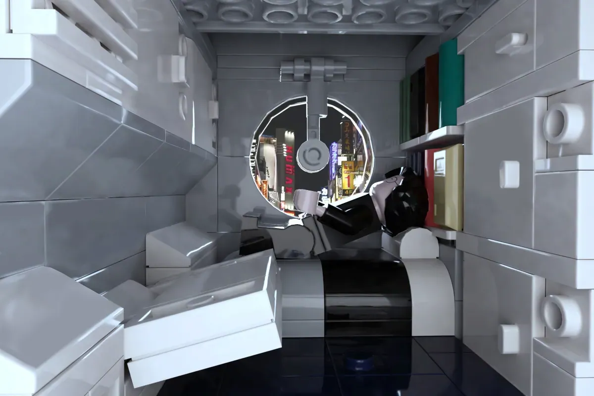 Nakagin Capsule Tower + Pod | LEGO® Ideas
