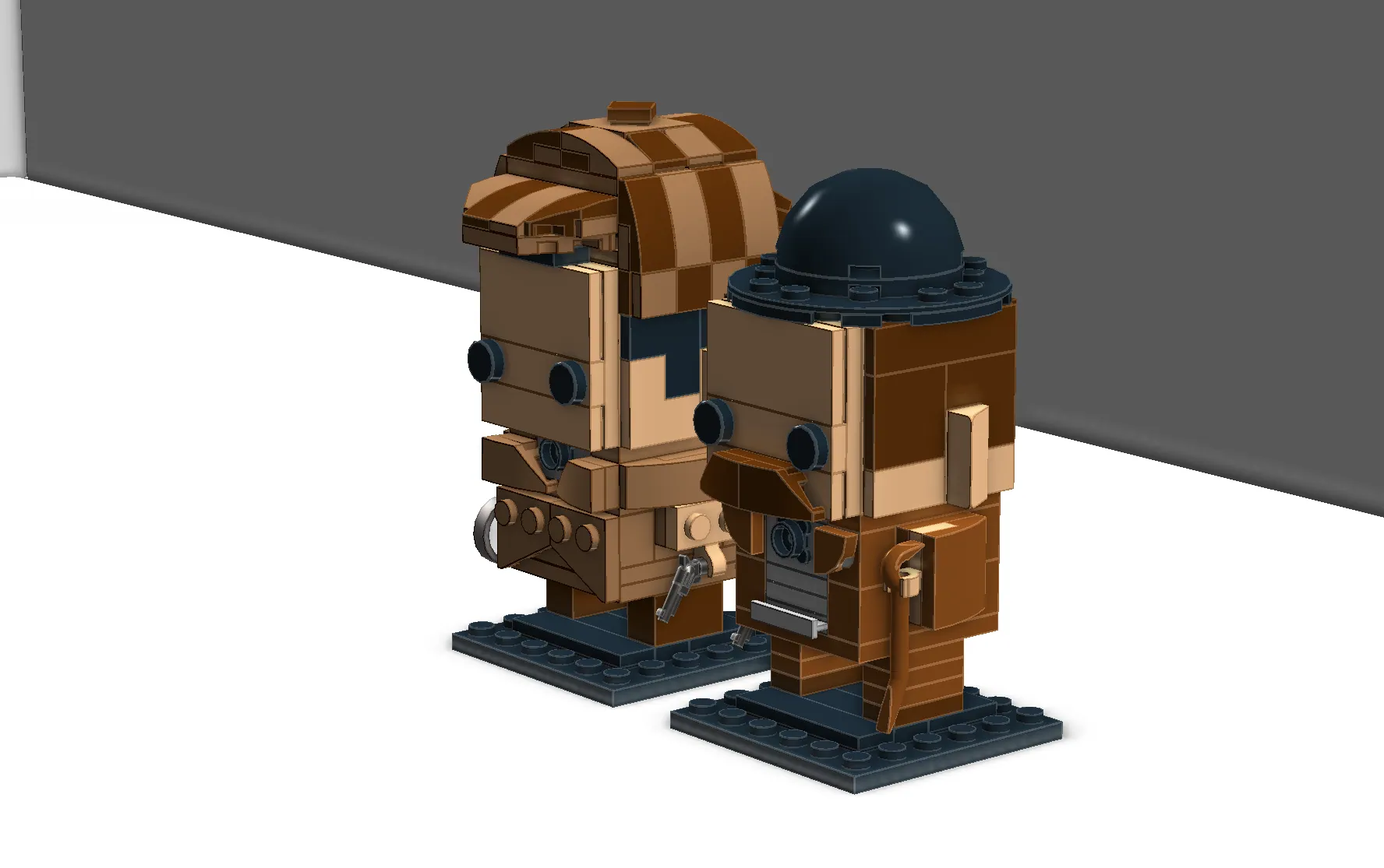 Sherlock Holmes and Dr. Watson BrickHeadz | LEGO® Ideas