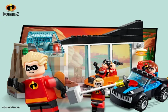 Lego incredibles raccoon store