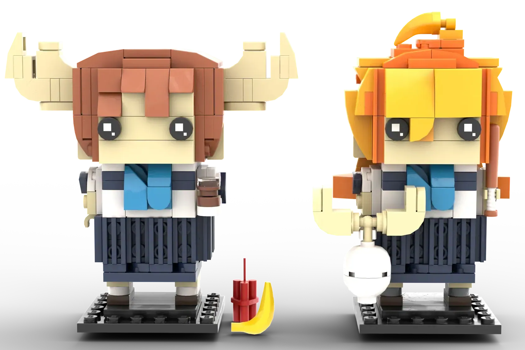 Nokotan and Koshitan Brickheadz | LEGO® Ideas