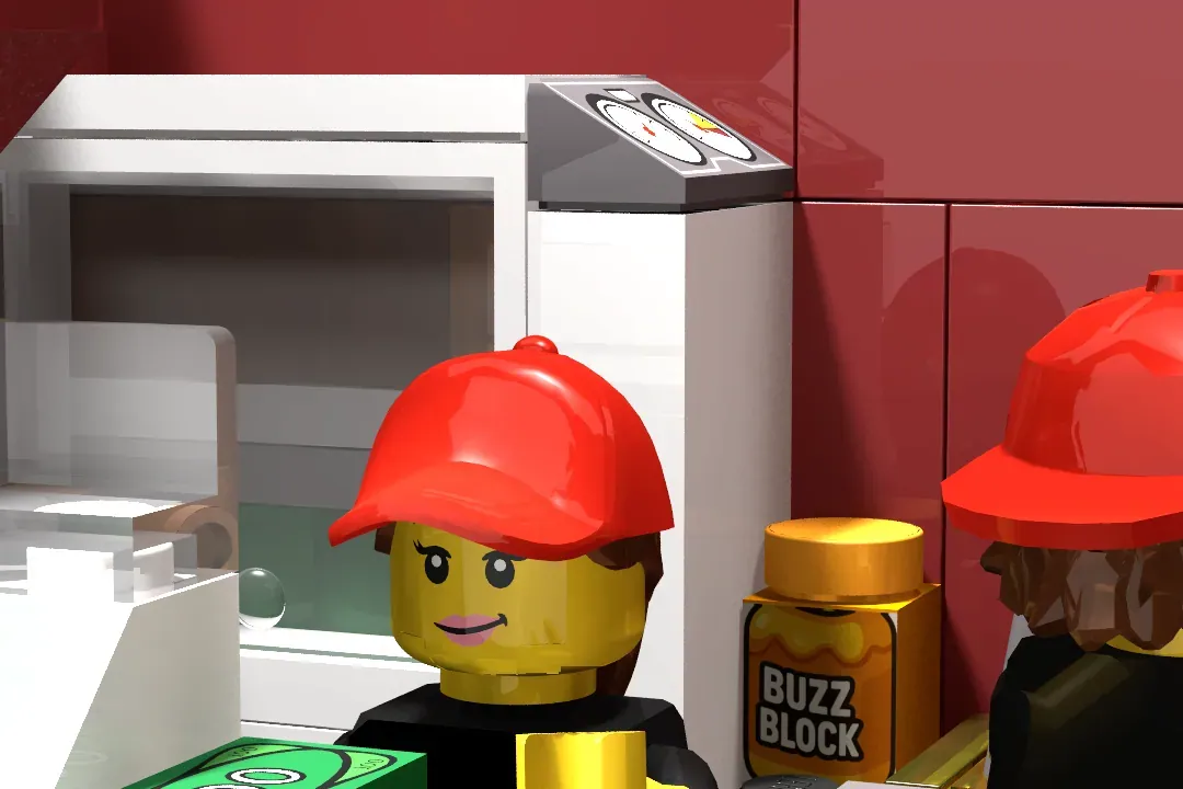 Corn Dog Corner- With Functional Dipping Corn Dog | LEGO® Ideas