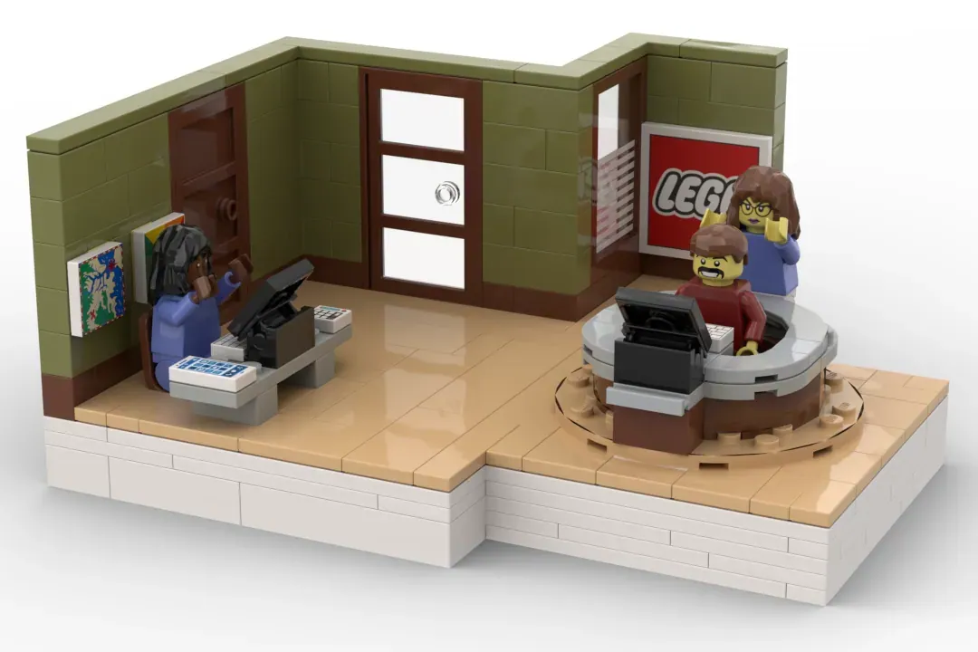 Parks and Recreation Rons Desk | LEGO® Ideas