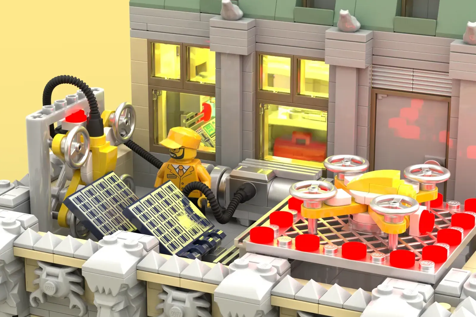 Modular Post Office | LEGO® Ideas