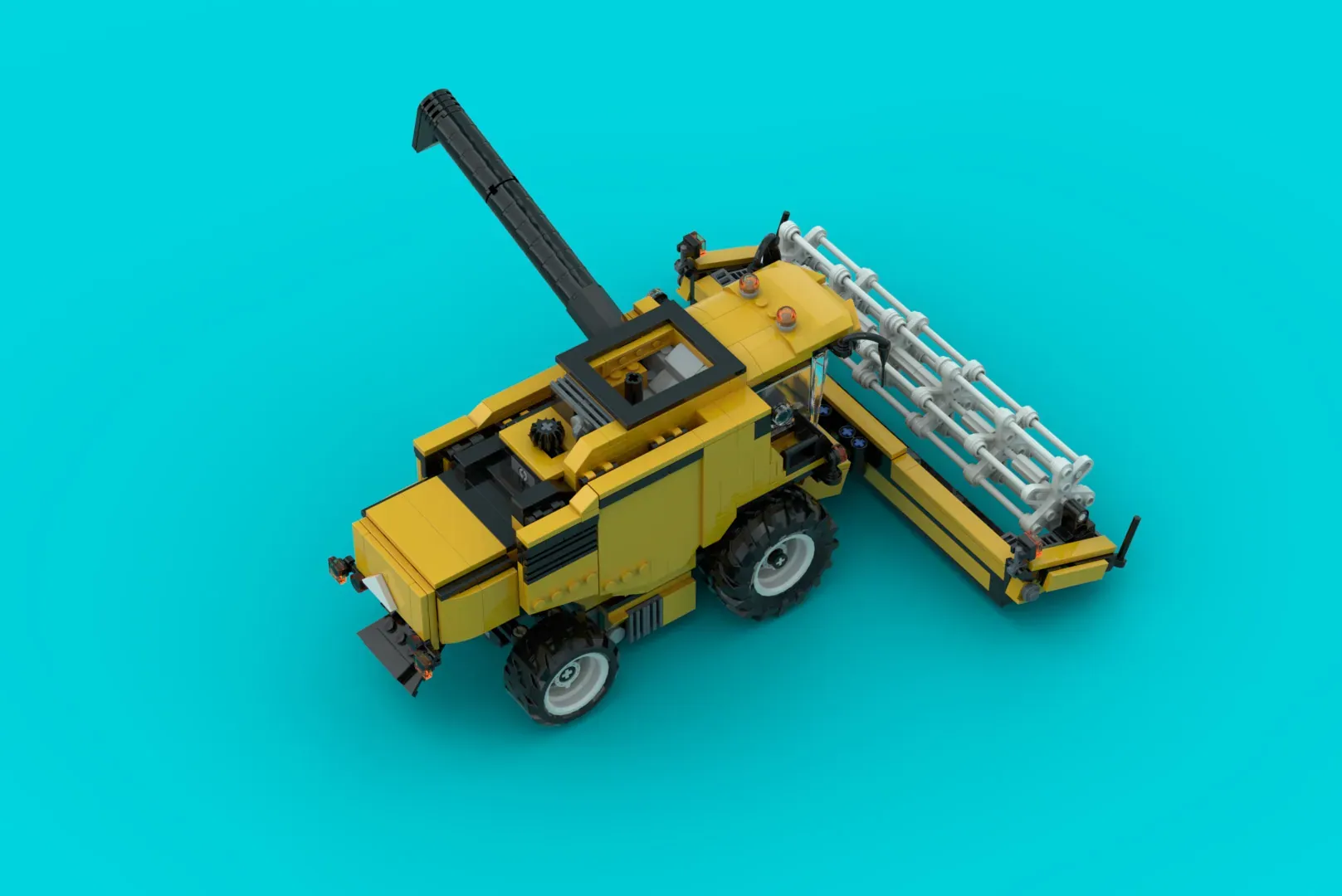 Realistic Combine Harvester | LEGO® Ideas