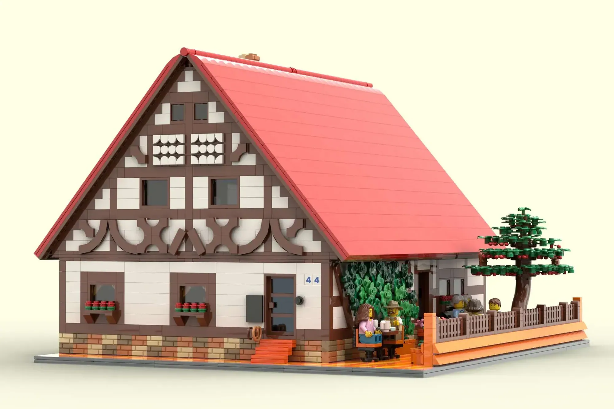 Baking Art in the Half-Timbered House | LEGO® Ideas