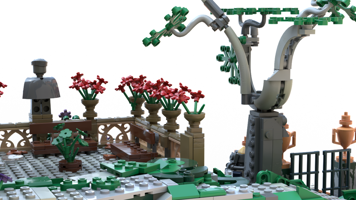 LEGO IDEAS - Italian Lakeside Villa - Villa Del Balbianello