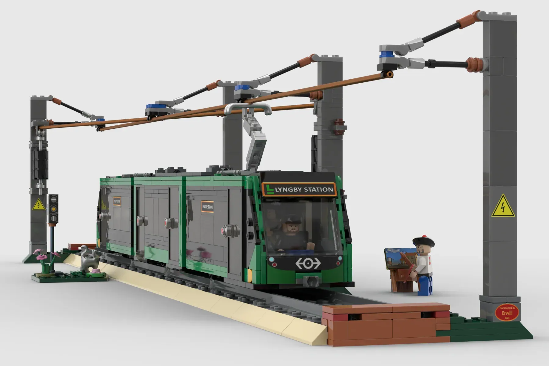 New Light Rail Train – Stud.IO | LEGO® Ideas