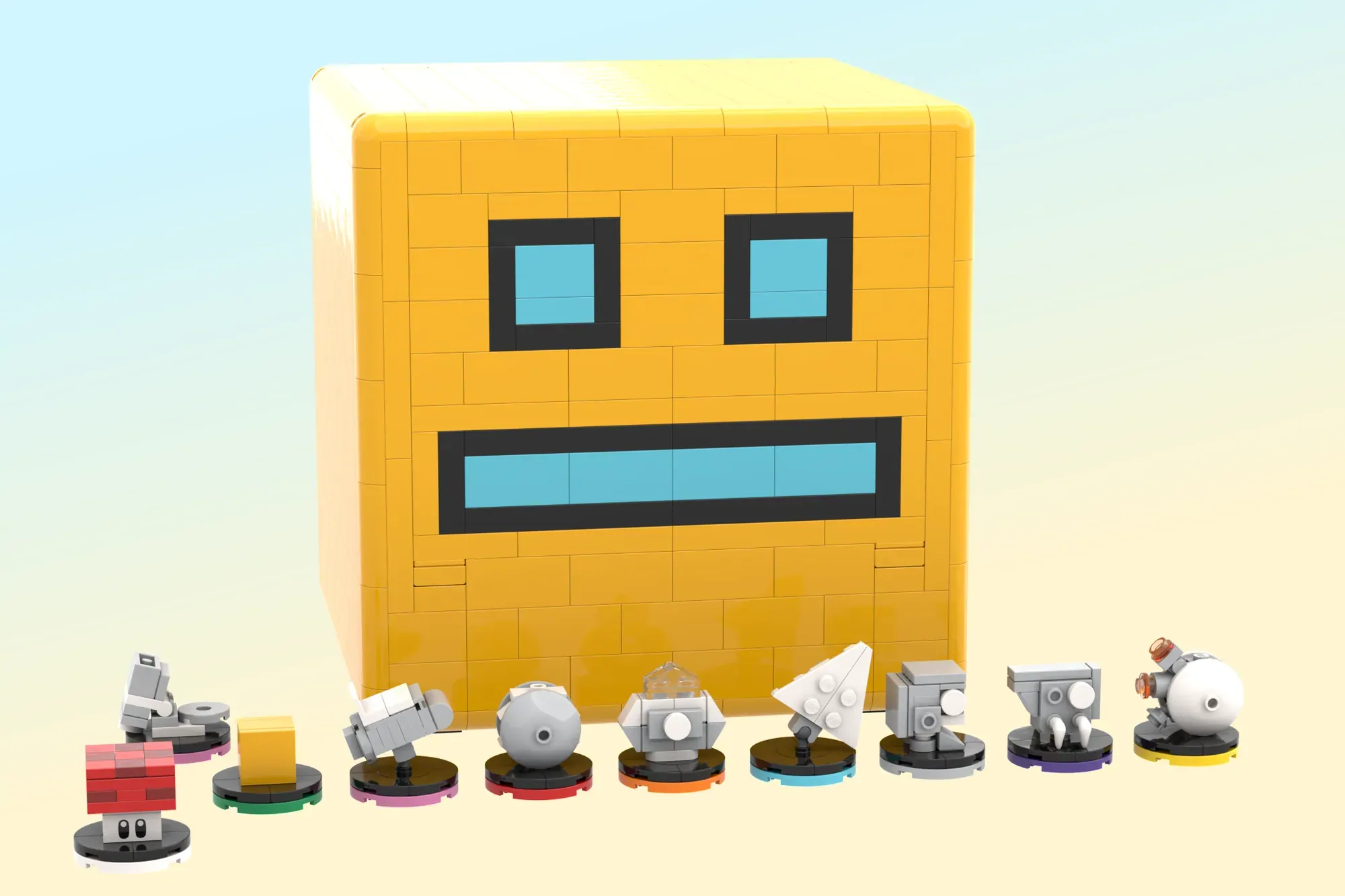 Geometry Dash Cube | LEGO® Ideas