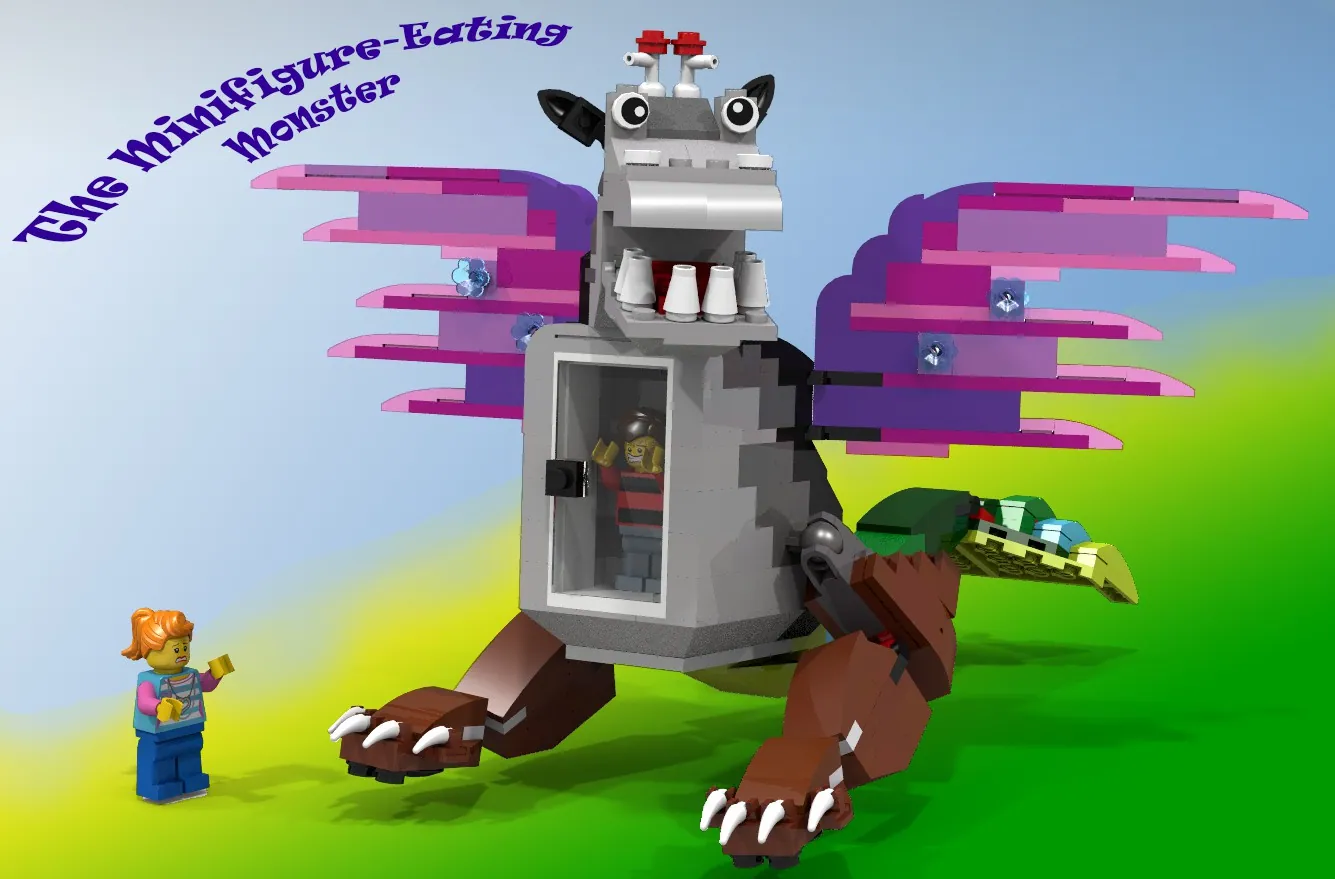 The Minifigure-Eating Monster | LEGO® Ideas