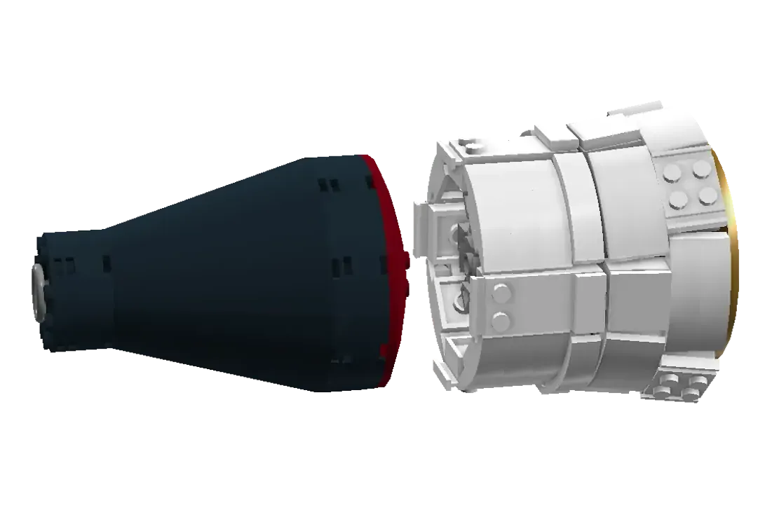 Gemini Capsule With Titan II Booster & Agena | LEGO® Ideas