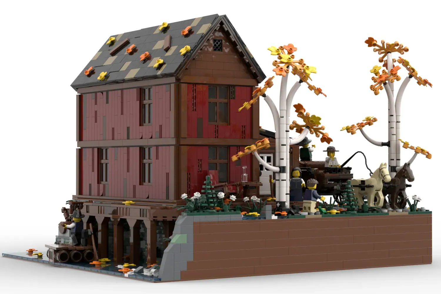 The Western Sawmill | LEGO® Ideas