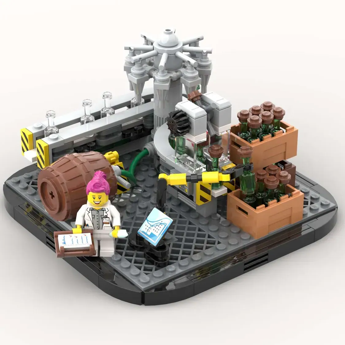Mechanical Ballet - Minifigure Scale Engineering | LEGO® Ideas