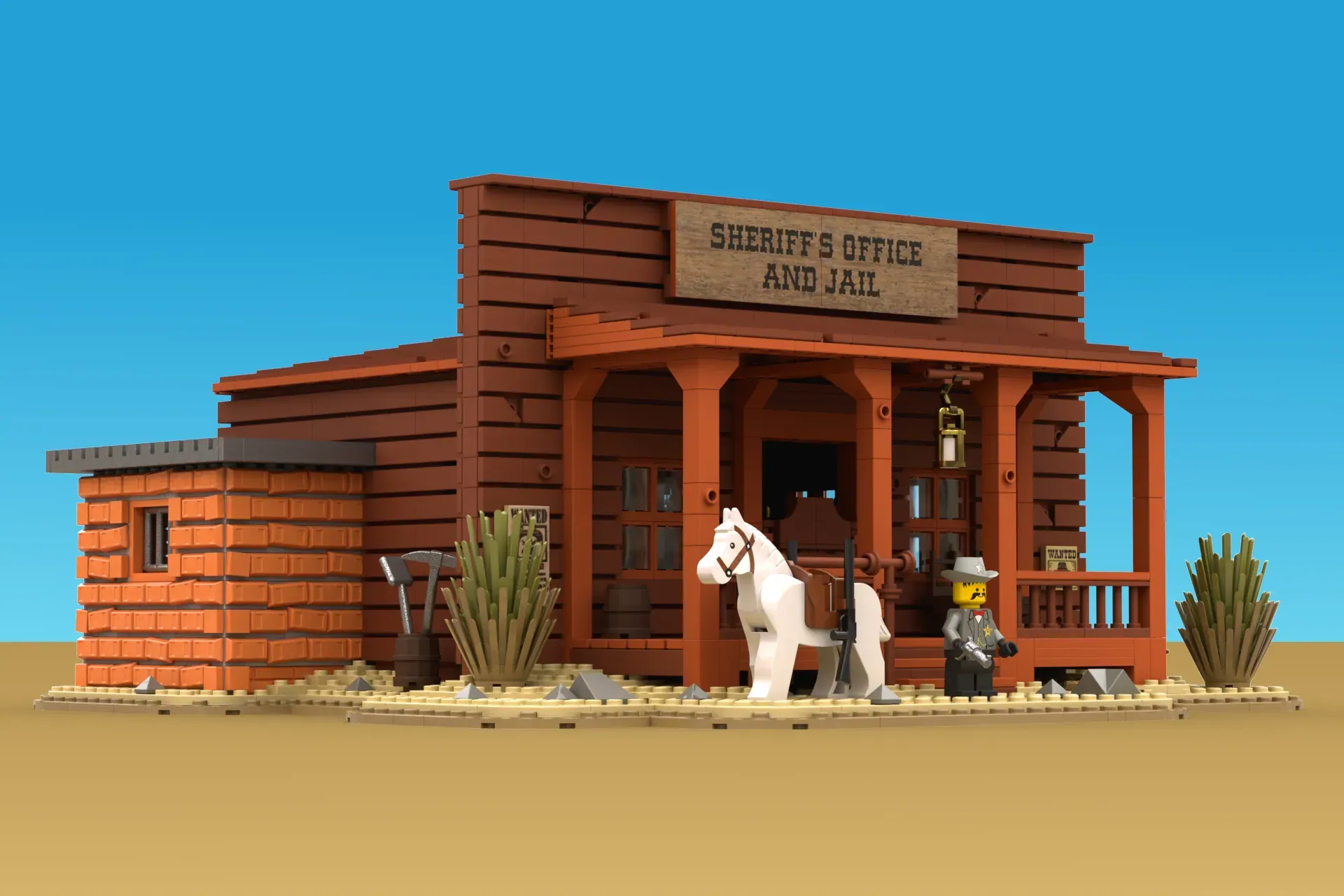 Sheriff's Office and Jail | LEGO® Ideas