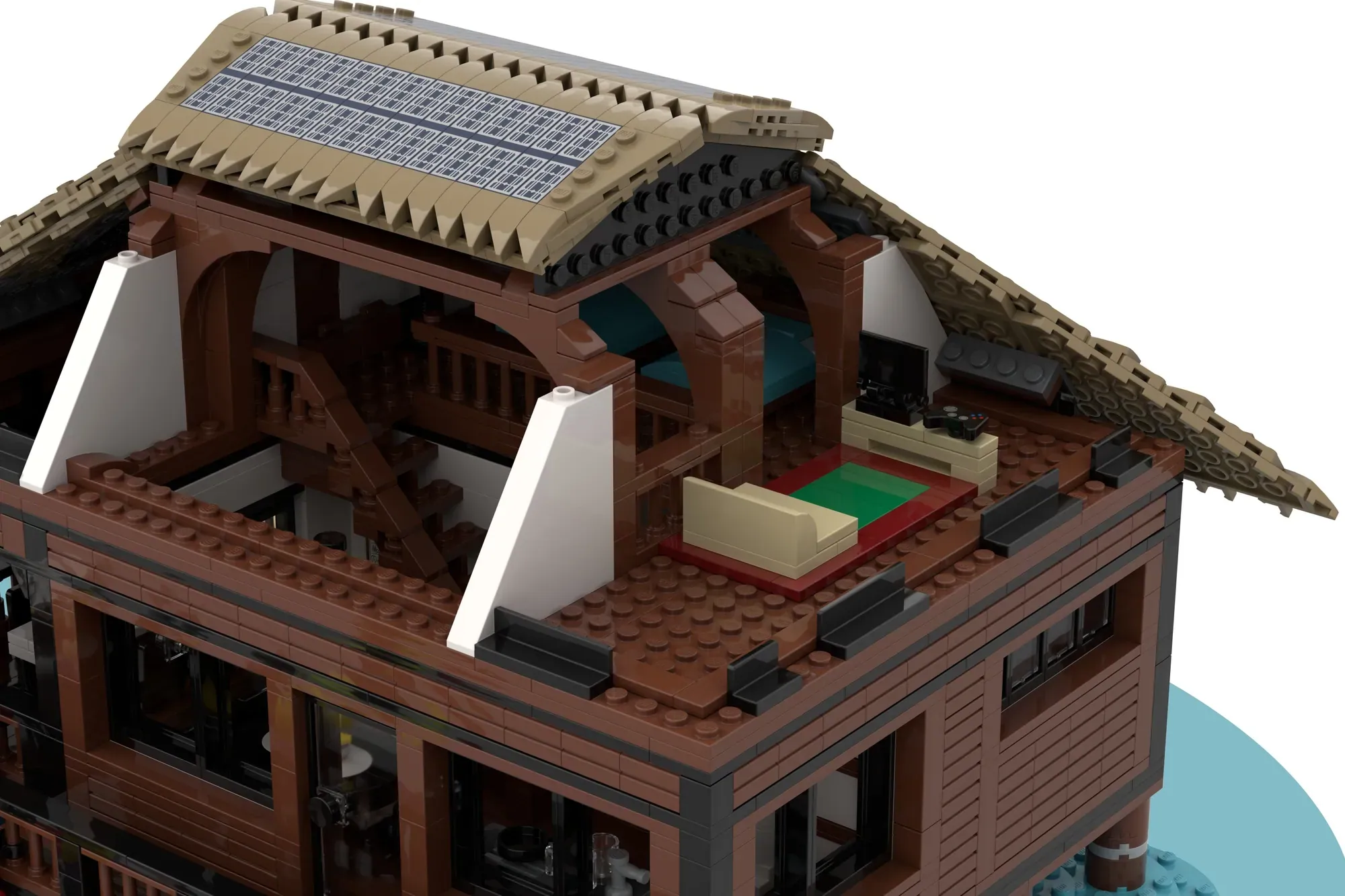 The Holiday House on Stilts | LEGO® Ideas