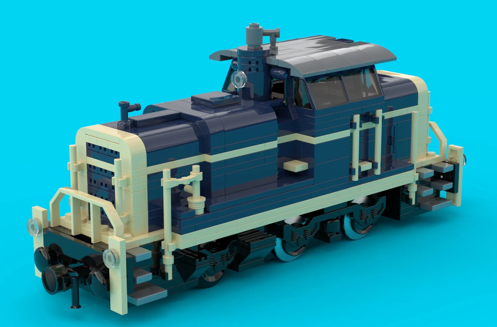 German Shunter Locomotive MaK 600458 | LEGO® Ideas
