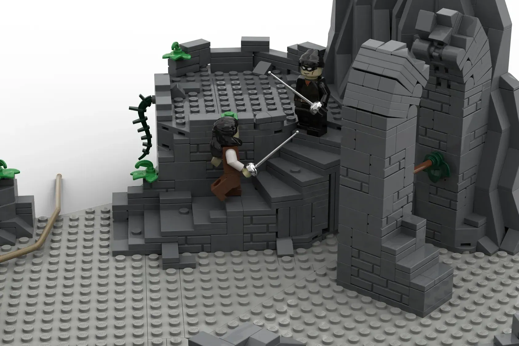 The Princess Bride: Castle Ruins Duel | LEGO® Ideas