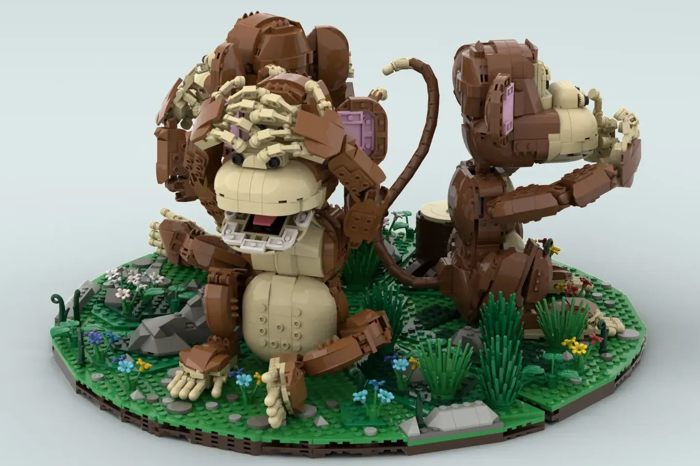 3 Wise Monkeys | LEGO® Ideas