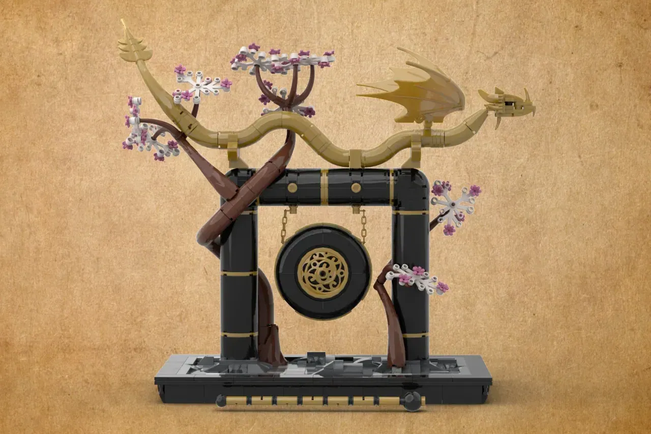 Ornate Chinese Gong | LEGO® Ideas